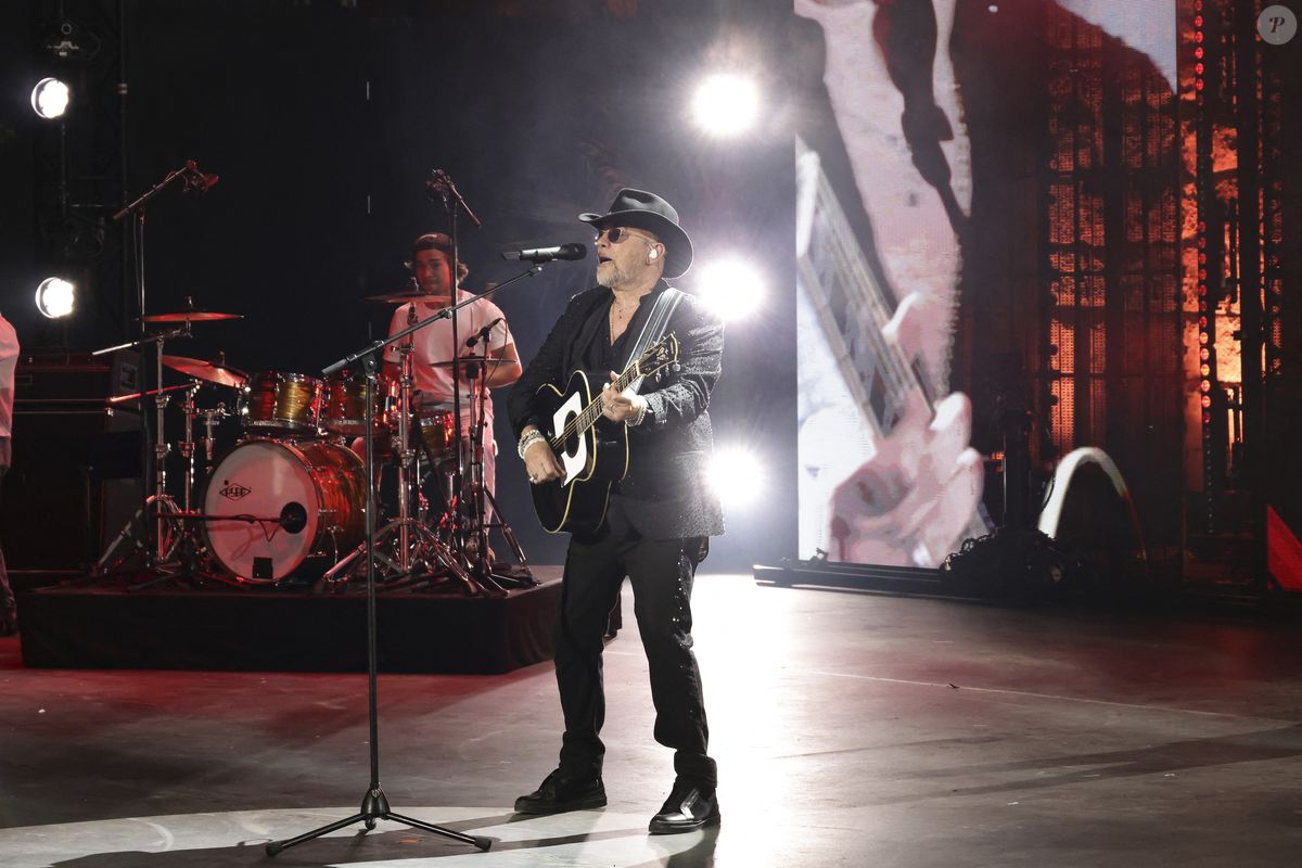 Photo : Exclusif - Pascal Obispo lors de l'enregistrement de l’émission ...