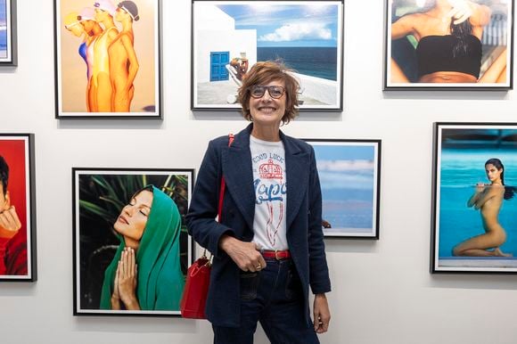Photo : Exclusif - Inès de la Fressange - Vernissage du photographe de ...