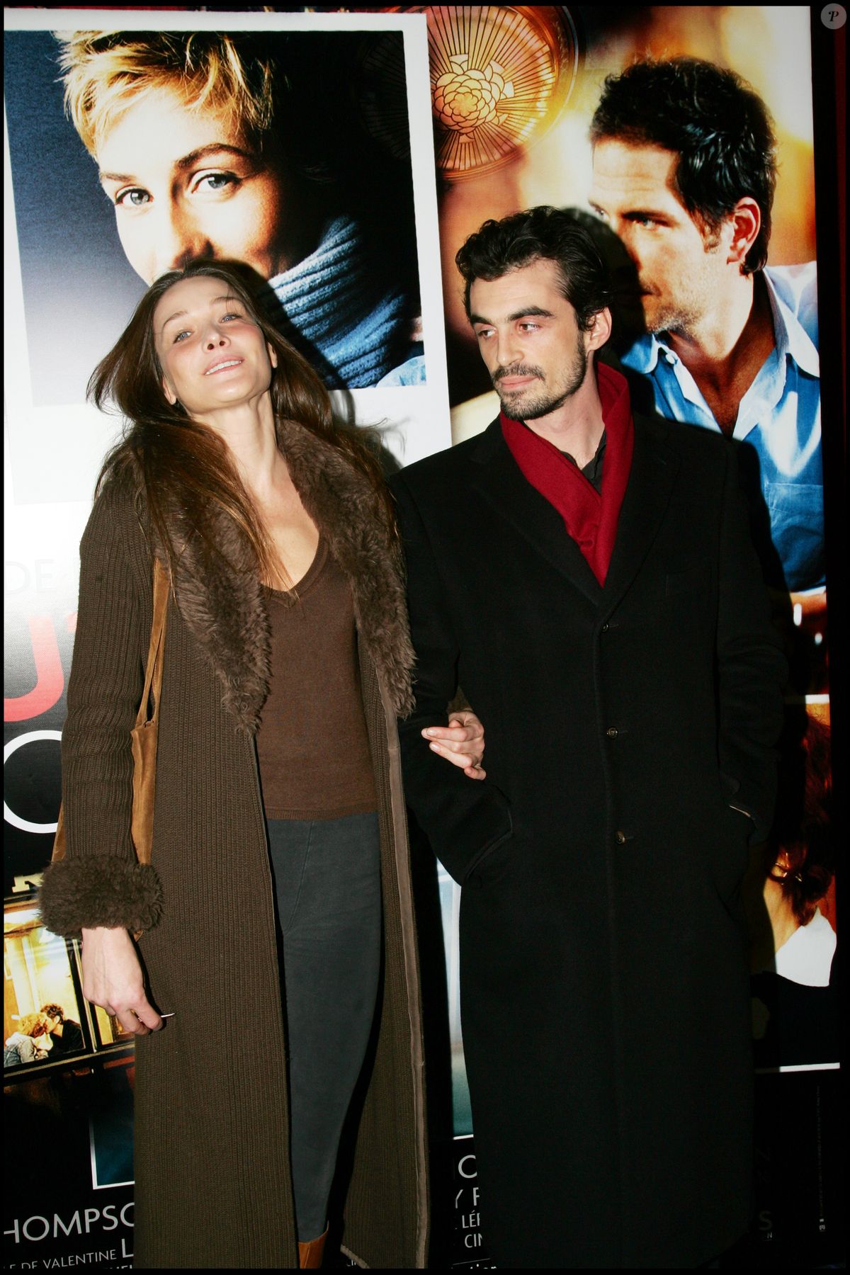 Photo : Carla Bruni et Raphaël Enthoven - Avant-première du film ...