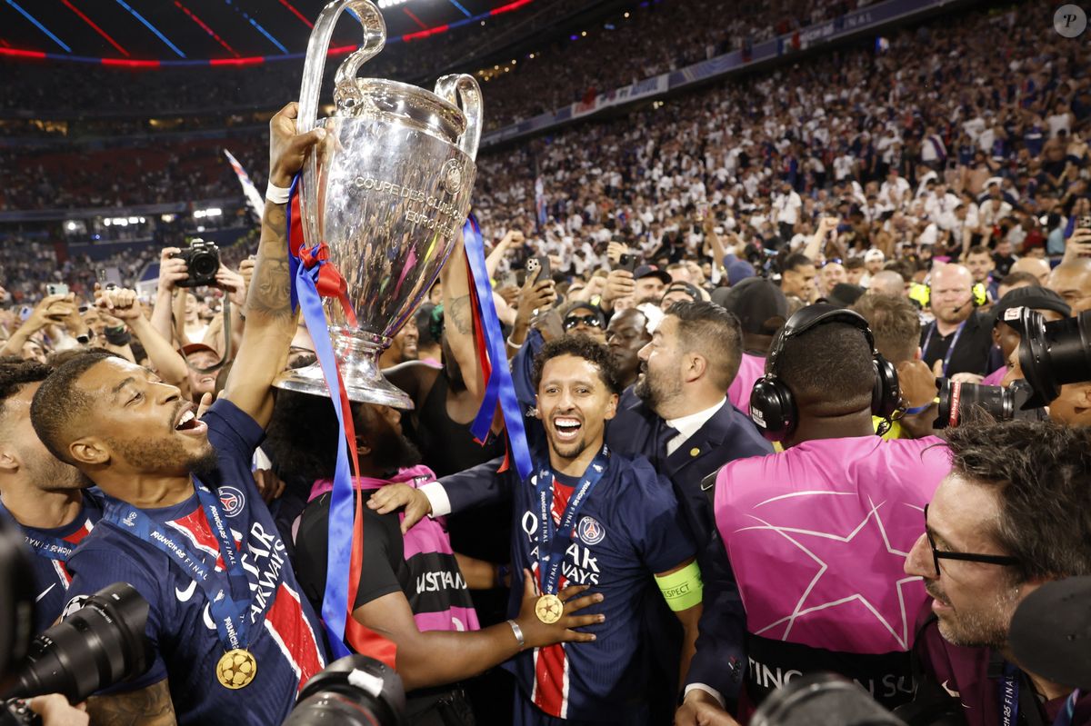 Photo : Le PSG remporte la Ligue Des Champions 2025, pour la première fois de son histoire, face ...