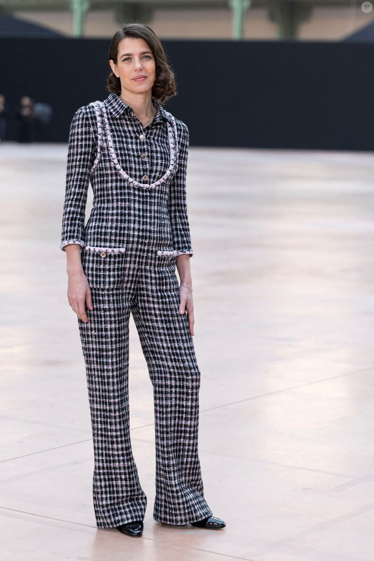 Photo : Charlotte Casiraghi au photocall du défilé Chanel Mode Féminine ...