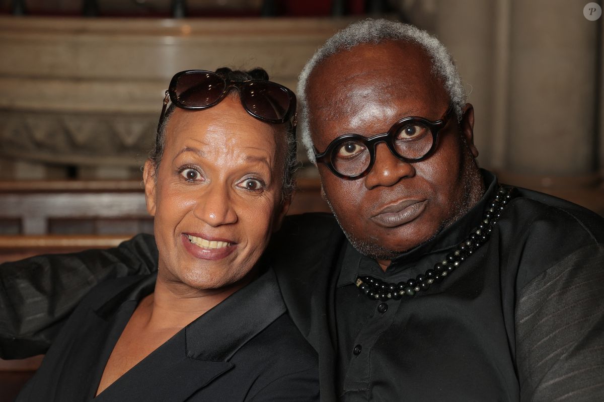 Photo : Vincent Mc Doom et Magloire Delcros-Varaud - Les célébrités au défilé Lena Erziak ...