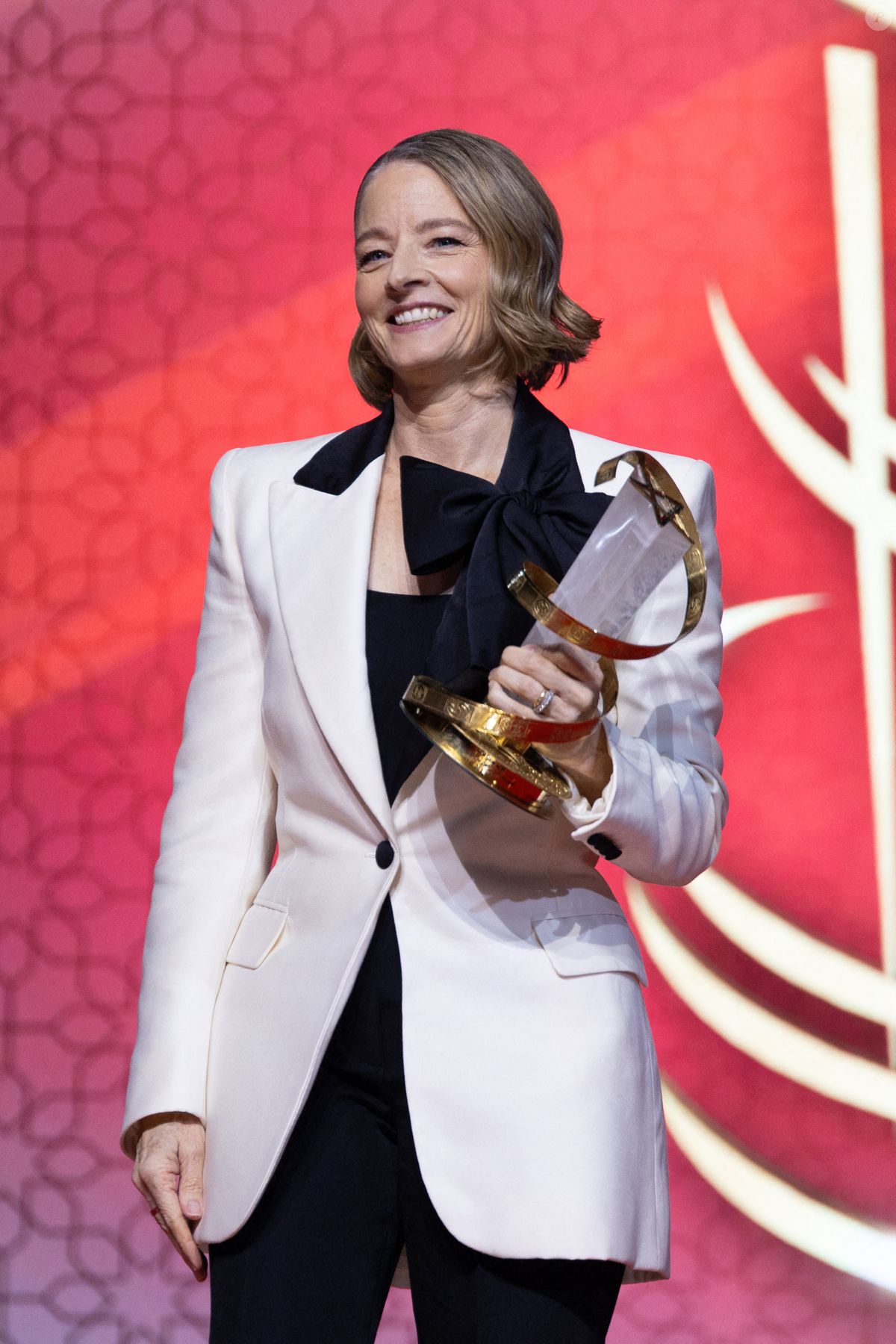 Photo : Jodie Foster reçoit le Prix Hommage lors de la deuxième journée ...