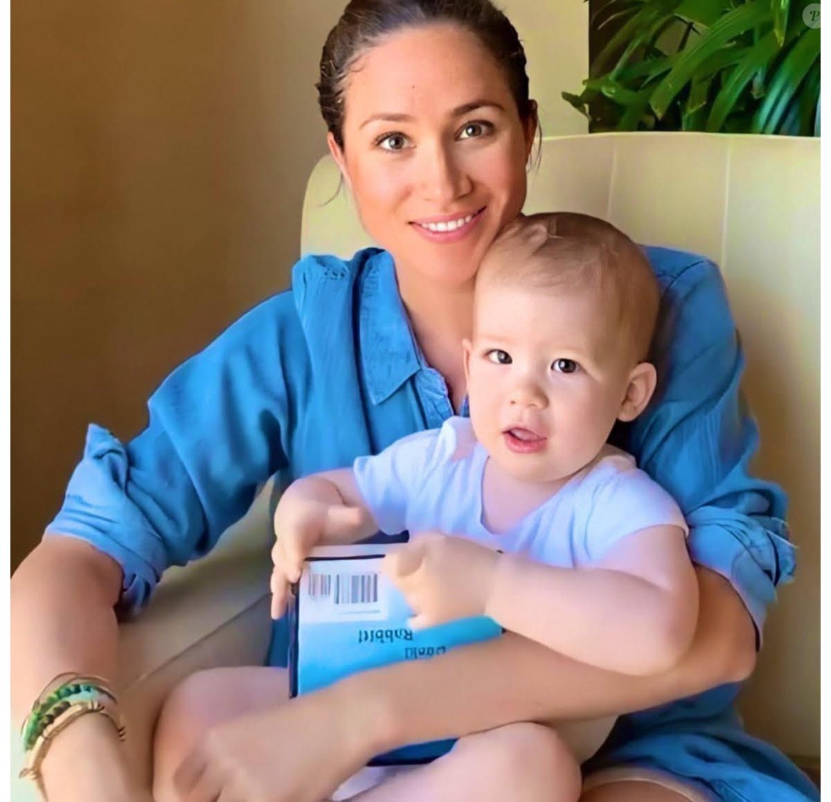 Photo : Meghan Markle et Archie de Sussex © Instagram - Purepeople
