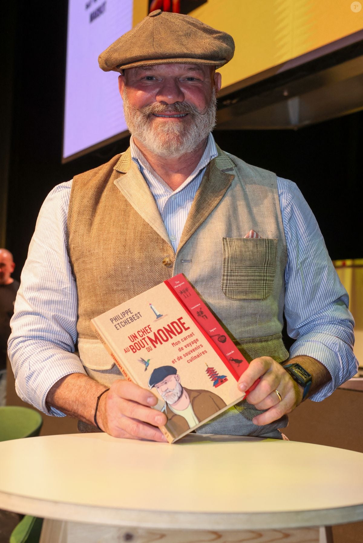 Photo : Le chef Philippe Etchebest au 20ème Festival du Livre gourmand ...