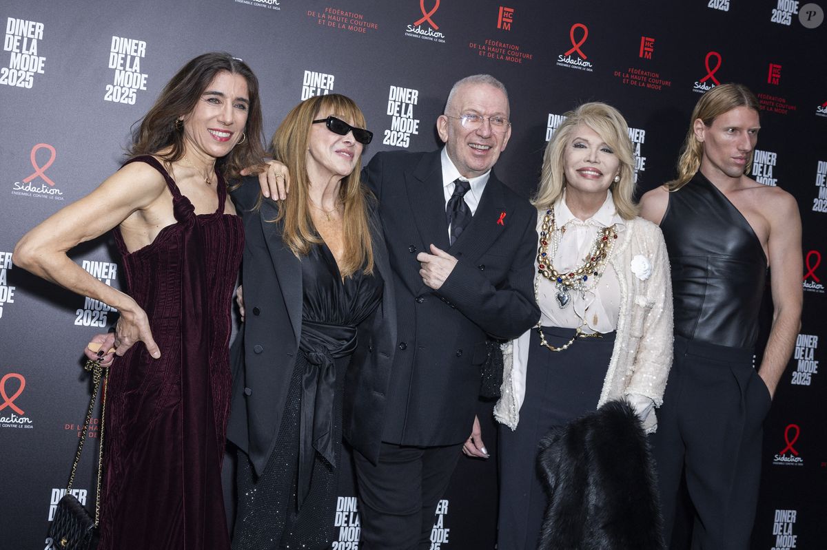Photo : Amanda Lear, Jean-Paul Gaultier, Ludovic De Saint Sernin ...