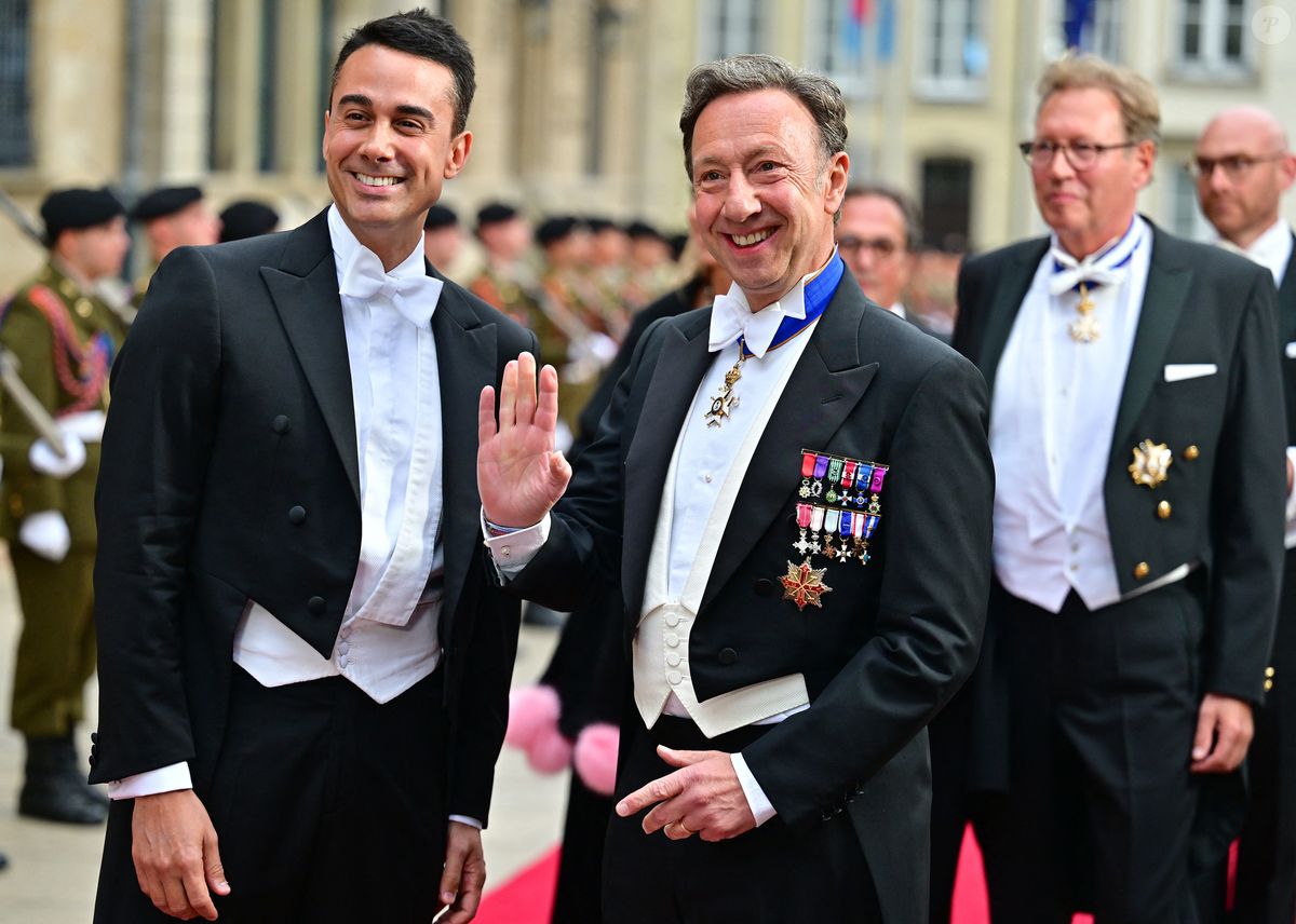 Photo : Stéphane Bern et son compagnon Yori Bailleres aux arrivées du ...