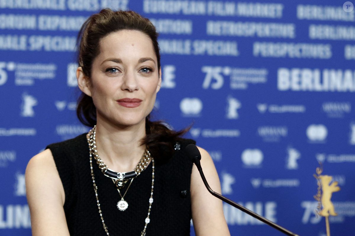 Photo : Marion Cotillard - Conférence de presse du film "The Ice Tower ...