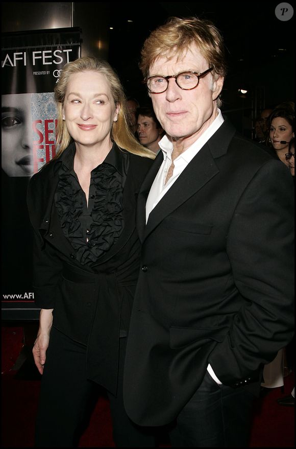 Photo : Meryl Streep et Robert Redford à la première du film "Lions for ...