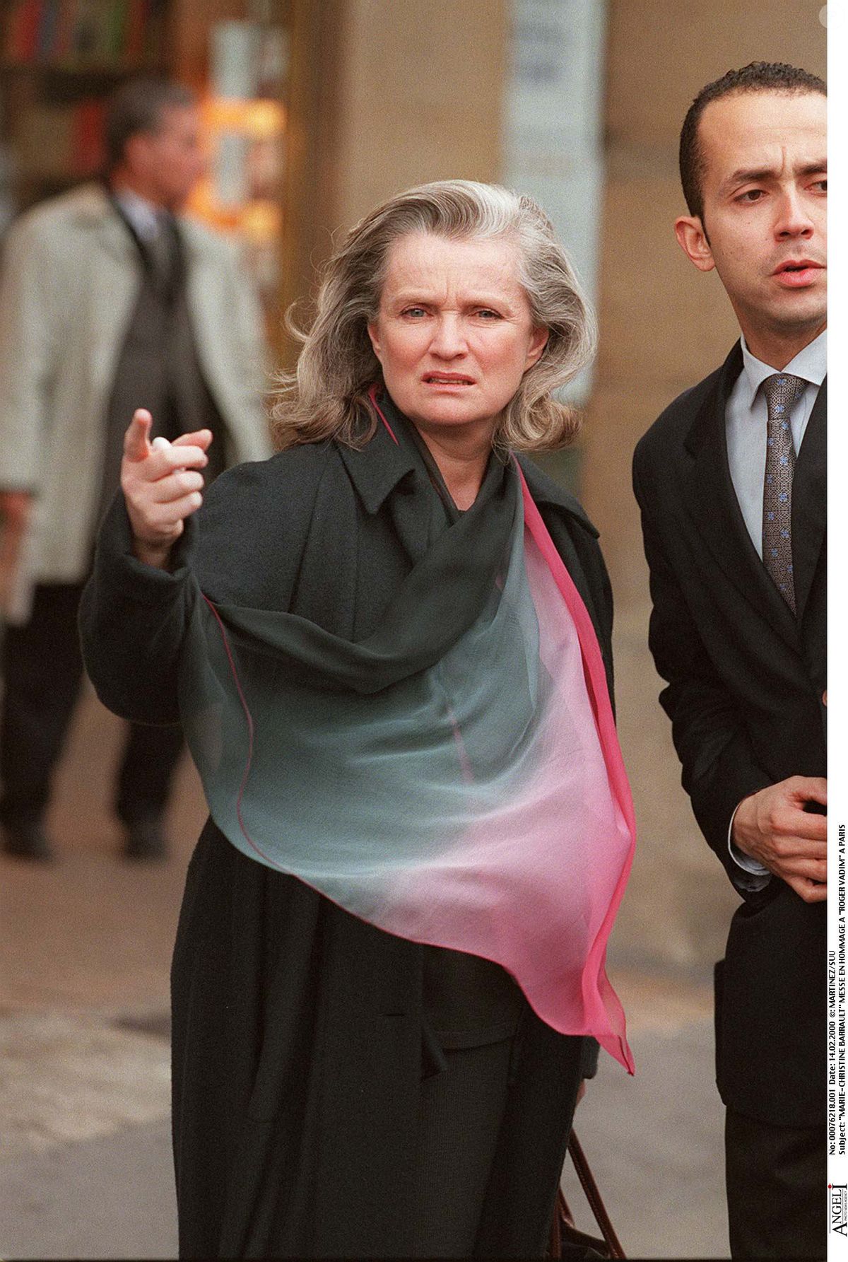 Photo : "Marie-Christine Barrault" messe en hommage à "Roger Vadim" à ...