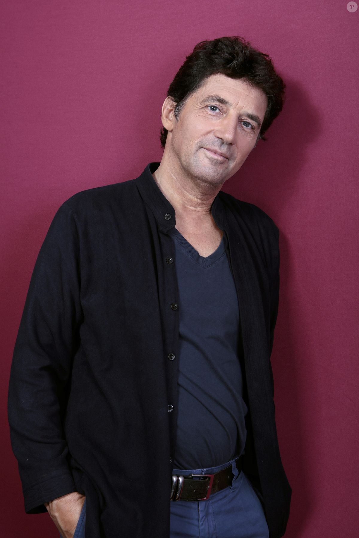 Photo : Portrait de Bruno Madinier à Paris le 27 août 2015 © Cédric ...