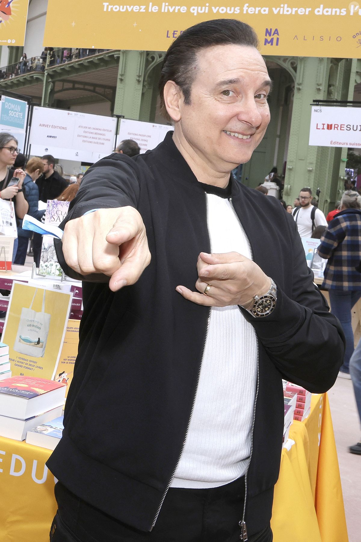 Photo : Jean Marc Genereux - Festival du livre de Paris au Grand Palais ...
