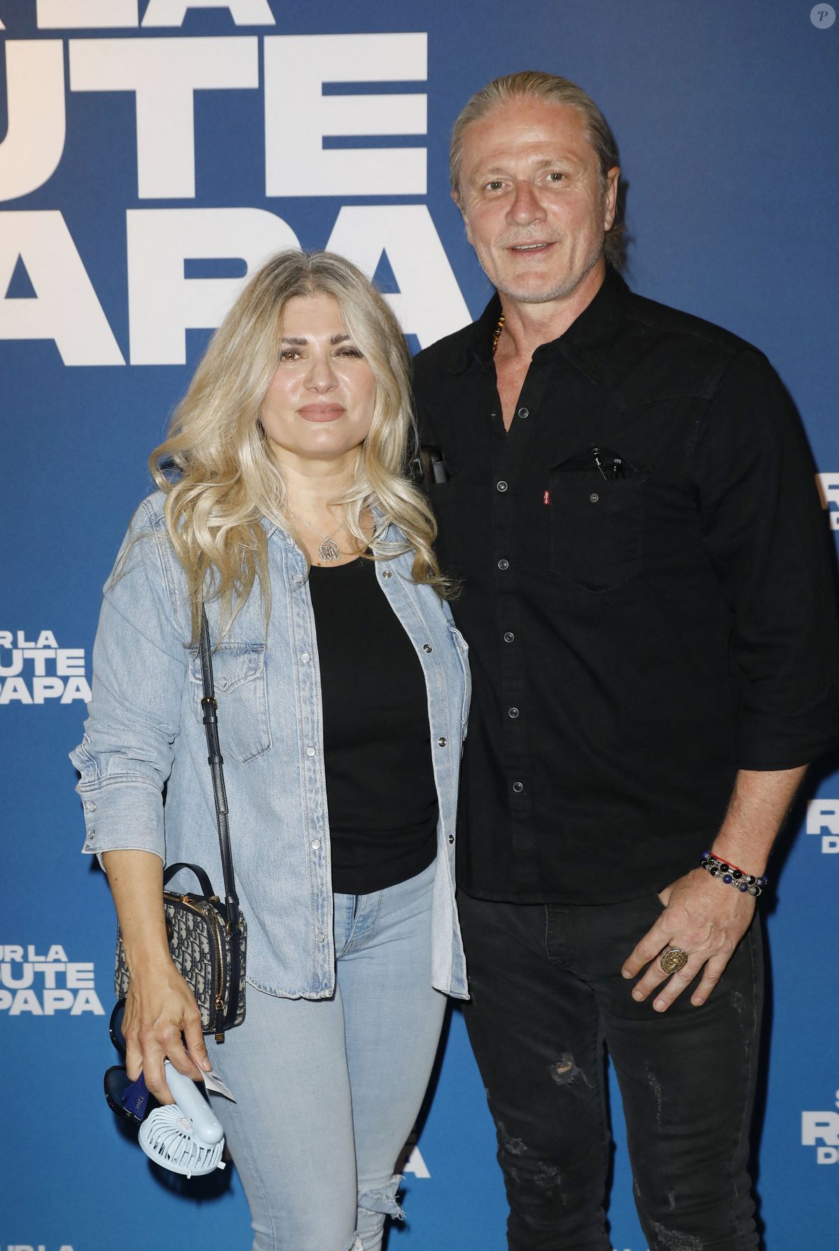 Photo : Emmanuel Petit et sa compagne Asma - Avant-Première "Sur la ...