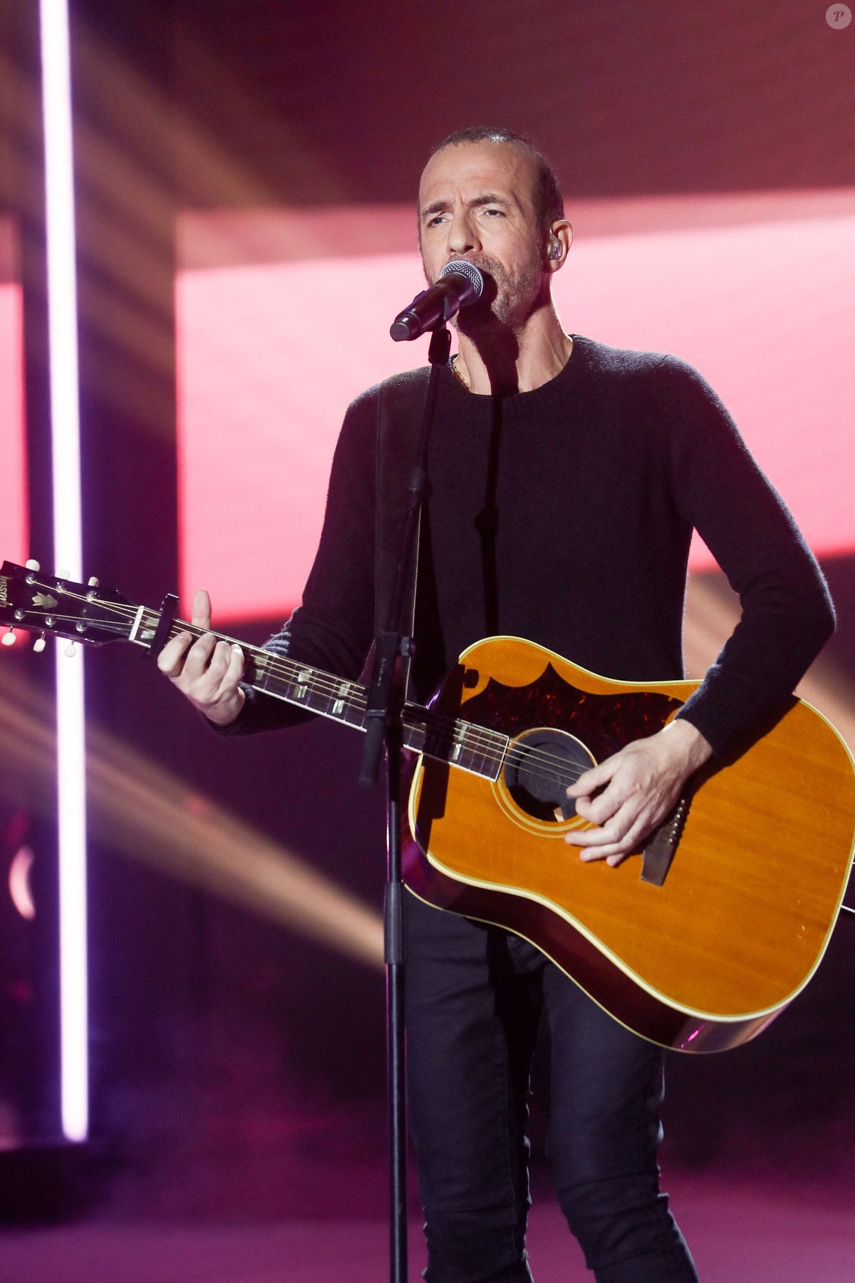 Photo : Exclusif - Calogero - Enregistrement de l'émission "La fête de ...