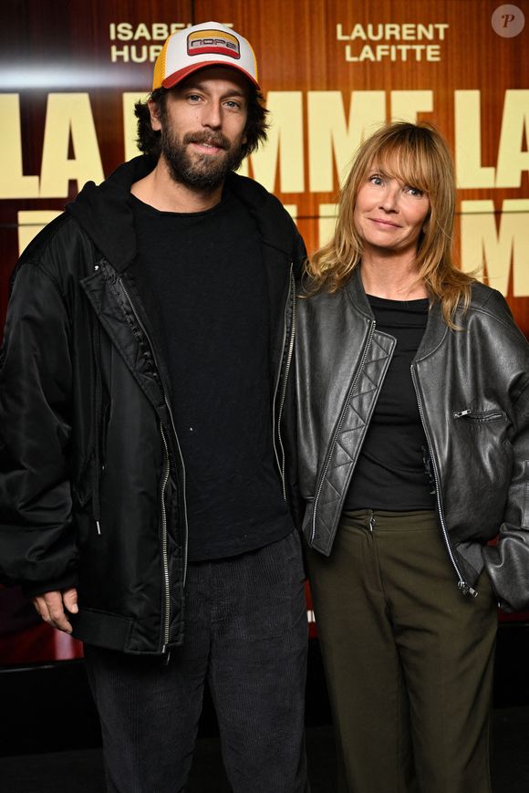 Photo : Romain Sichez et Axelle Laffont assistent à l'avant-première de ...