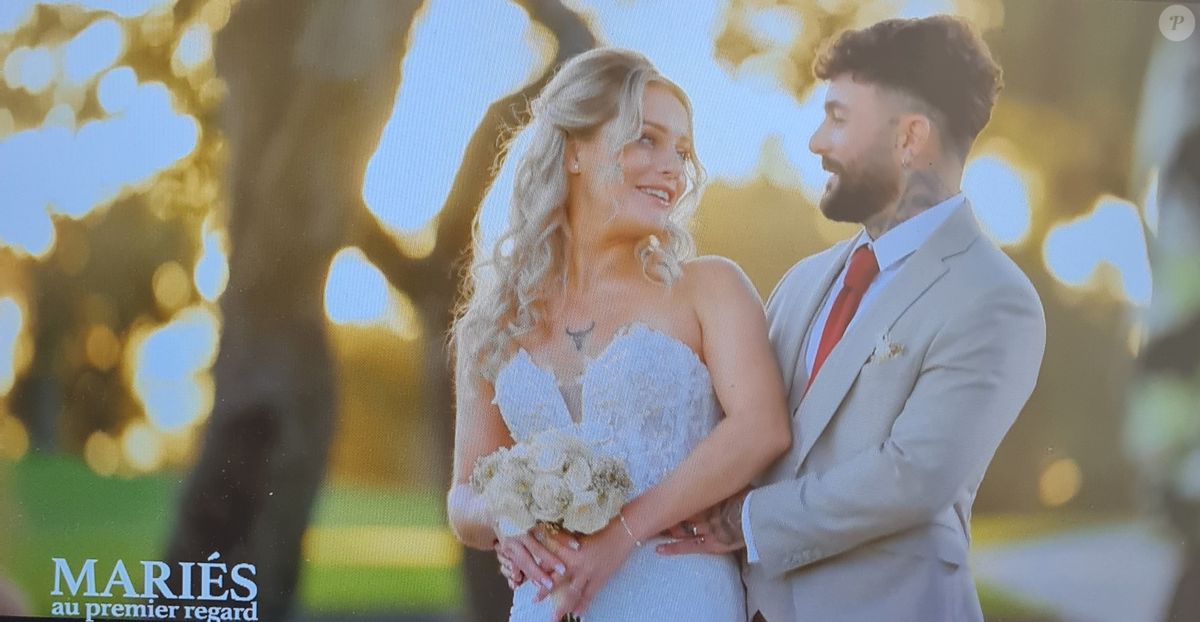 Photo : Mariage de Laury et Anthony dans "Mariés au premier regard 2025", épisode 5 du 31 mars ...