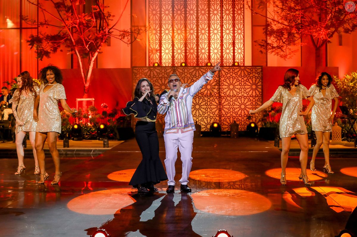 Photo : Exclusif - Faudel et Mimaa - Enregistrement de l'émission "La ...