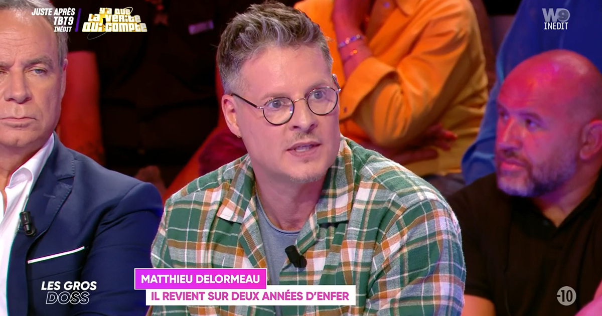 "Je ne pouvais même plus ouvrir un texto" : Matthieu Delormeau sort ...