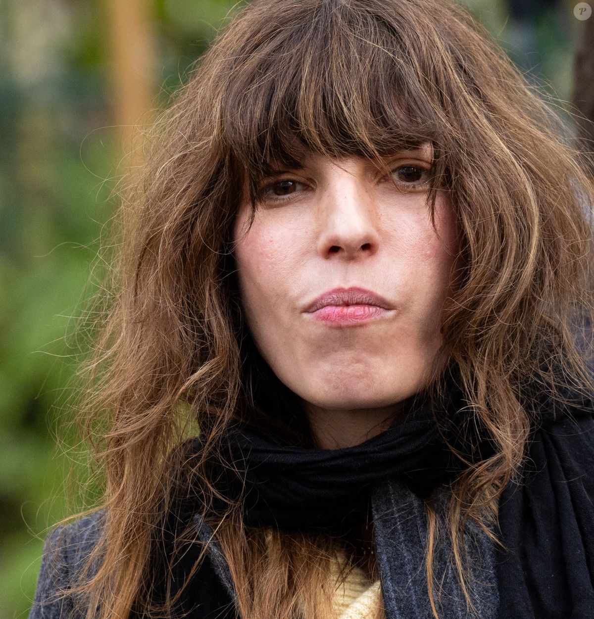 Photo : Lou Doillon est en deuil. Lou Doillon - Inauguration de la ...