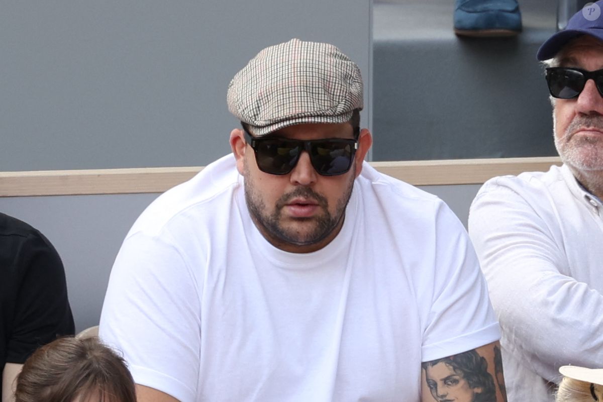 Photo : Artus Solaro dans les tribunes des Internationaux de France de ...