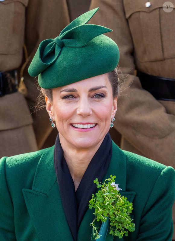 Photo : Kate Middleton assiste au défilé de la Saint-Patrick des Irish ...