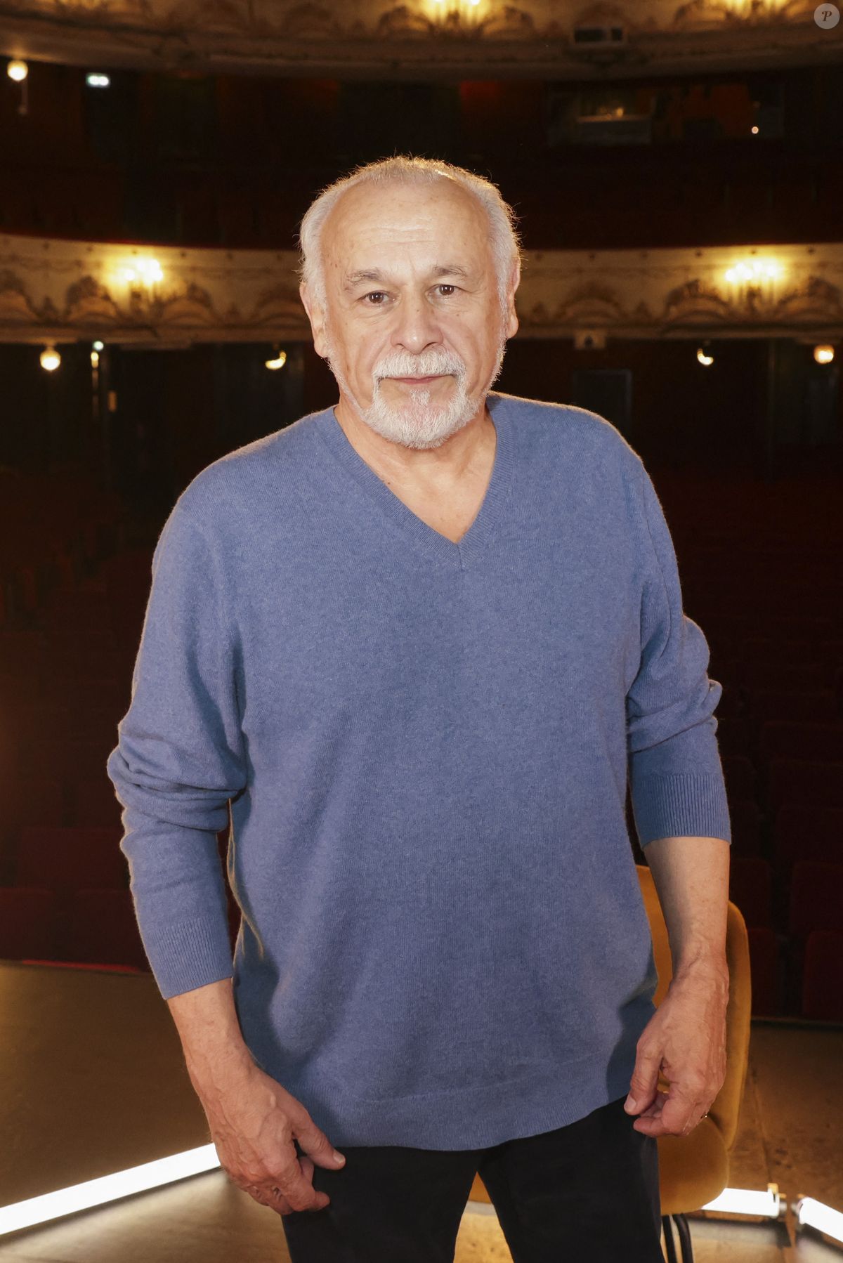 Photo : Exclusif - Francis Perrin lors du tournage de "Sur Scène Avec ...