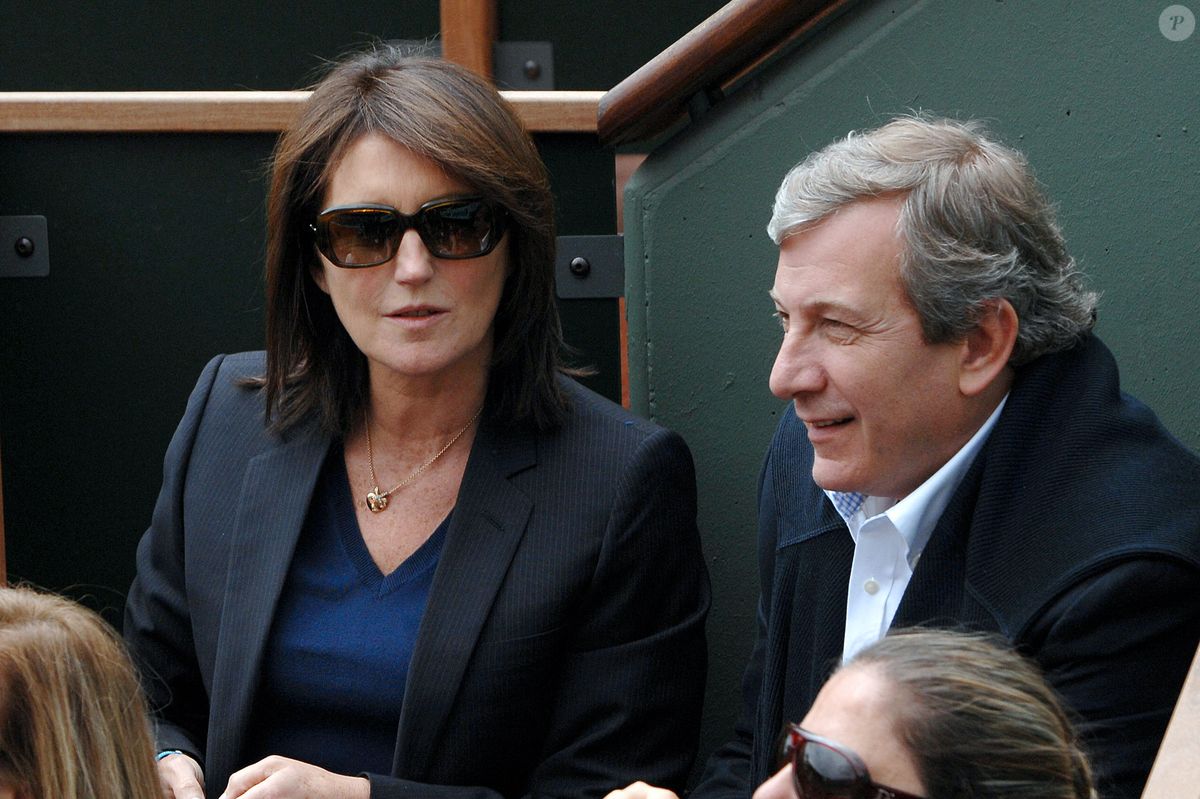 Photo : Richard Attias et sa femme Cecilia assistent à la finale ...
