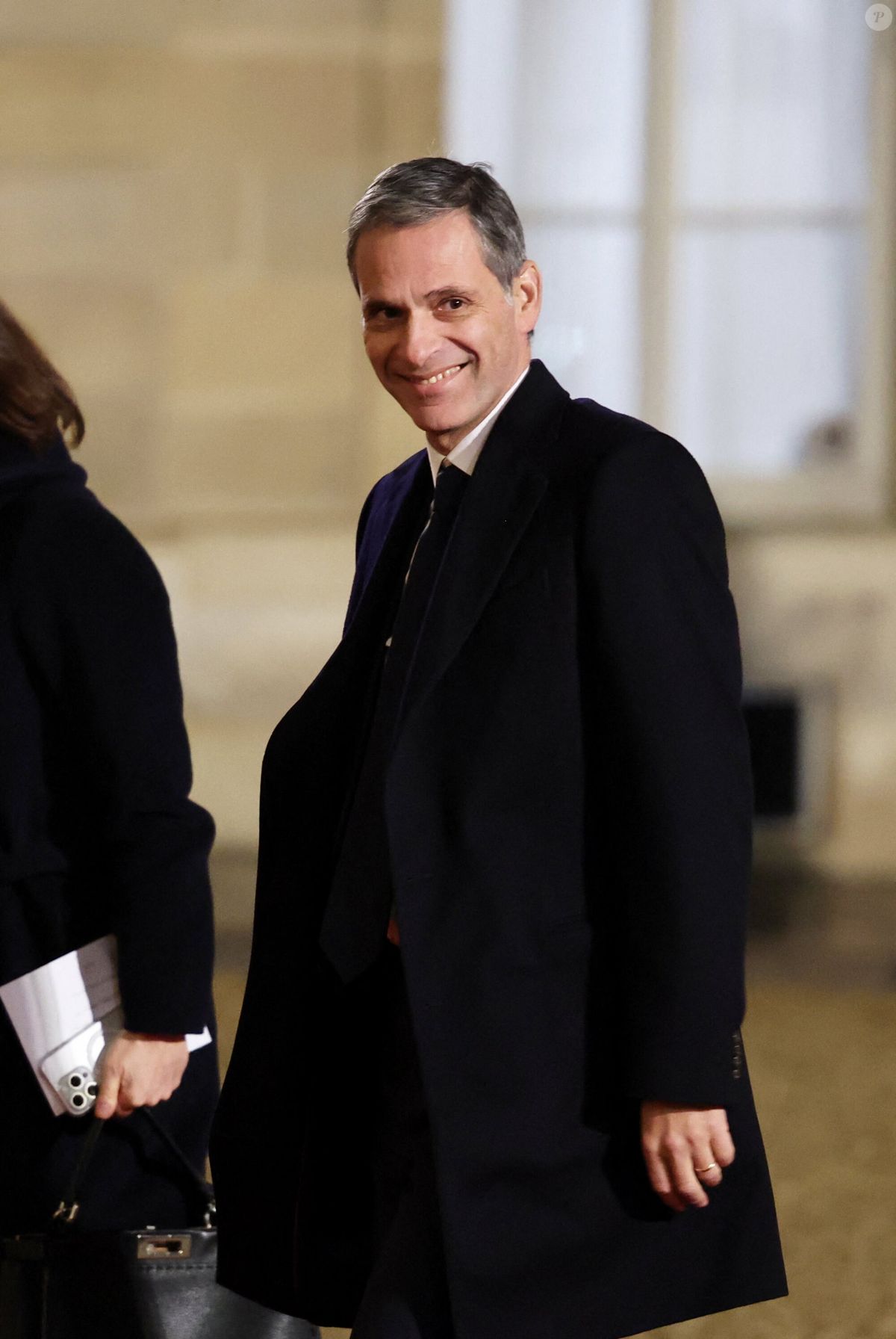Photo : Rodolphe Saadé, Pdg de CMA-CGM au palais de l'Elysée pour un ...