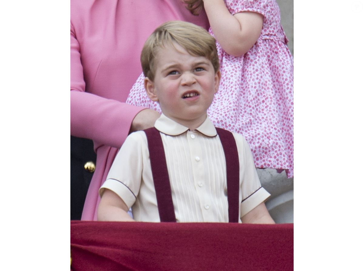 Photo : Le prince George à la parade "Trooping The Colour" à Londres ...