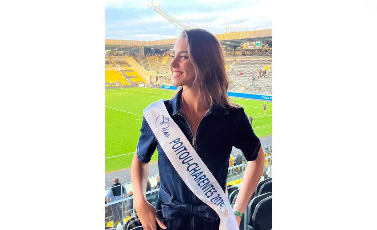 Photo : Agathe Michelet, Miss Poitou-Charentes 2025 en route pour Miss ...