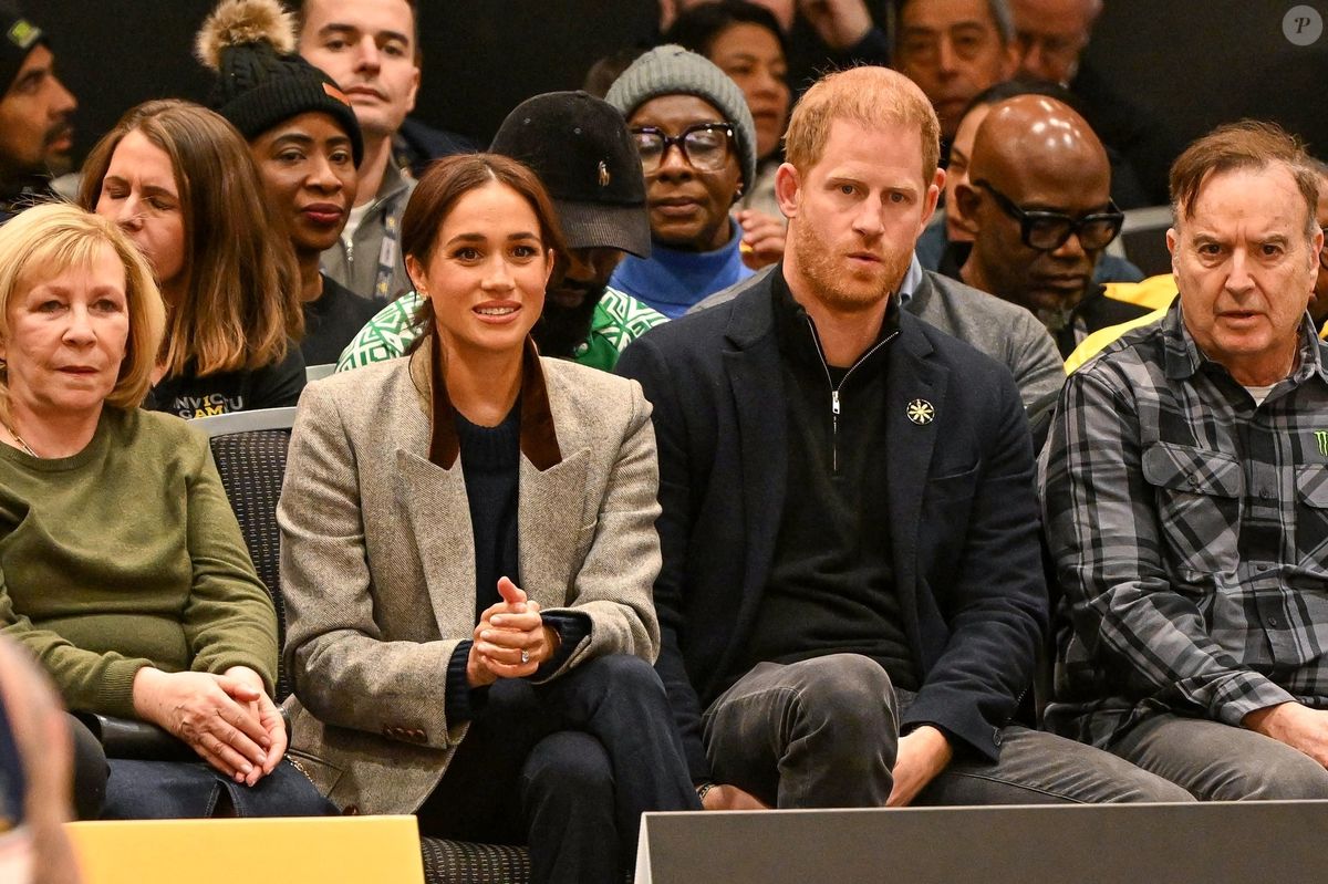 Photo : Le prince Harry, duc de Sussex, et Meghan, duchesse de Sussex ...
