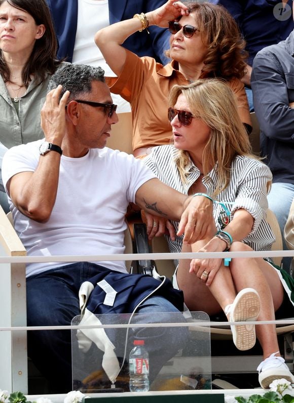 Photo : Sarah Poniatowski (Lavoine) avec son compagnon Roschdy Zem et ...