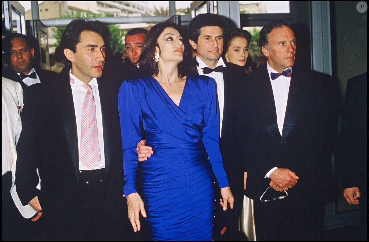 Photo : Richard Berry, Anouk Aimée, Claude Lelouch et Jean-Louis ...