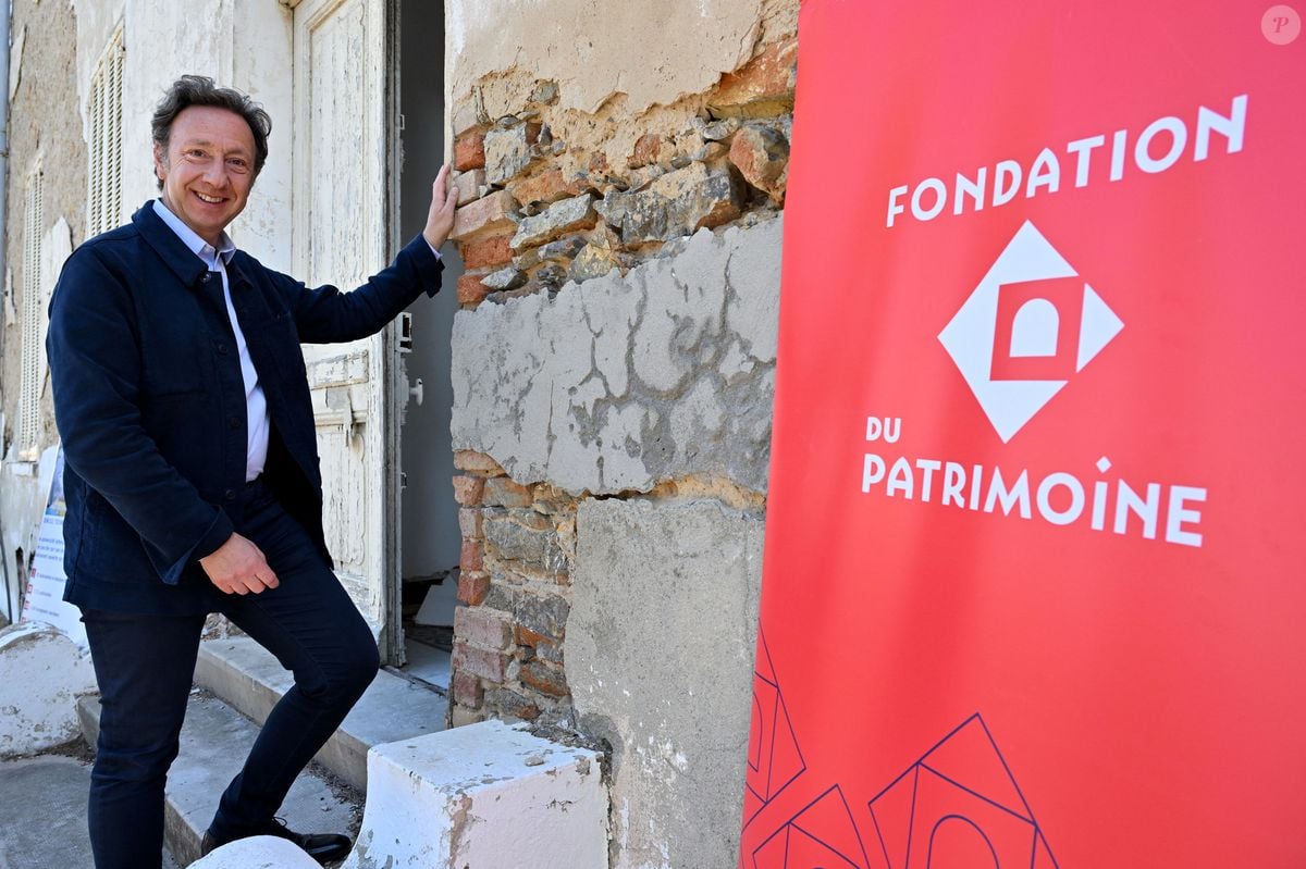 Photo : Exclusif - Stéphane Bern - Stéphane Bern et le Prince Albert II de Monaco ont visité l ...