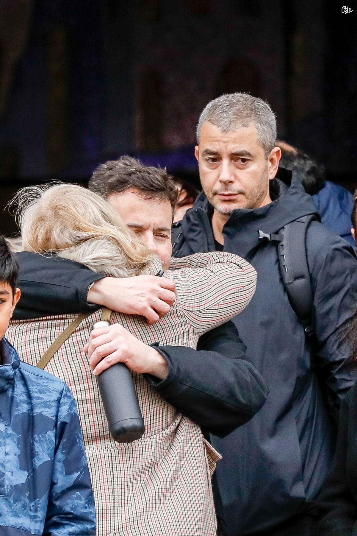 Photo : Nicolas Demorand et Ali Baddou - Funérailles de Sébastien ...