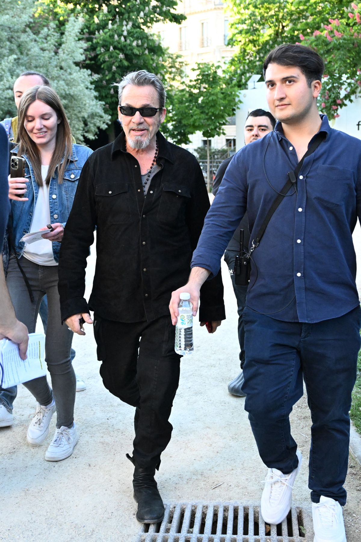 Photo : Florent Pagny - Arrivées à l'enregistrement de l'émission ...