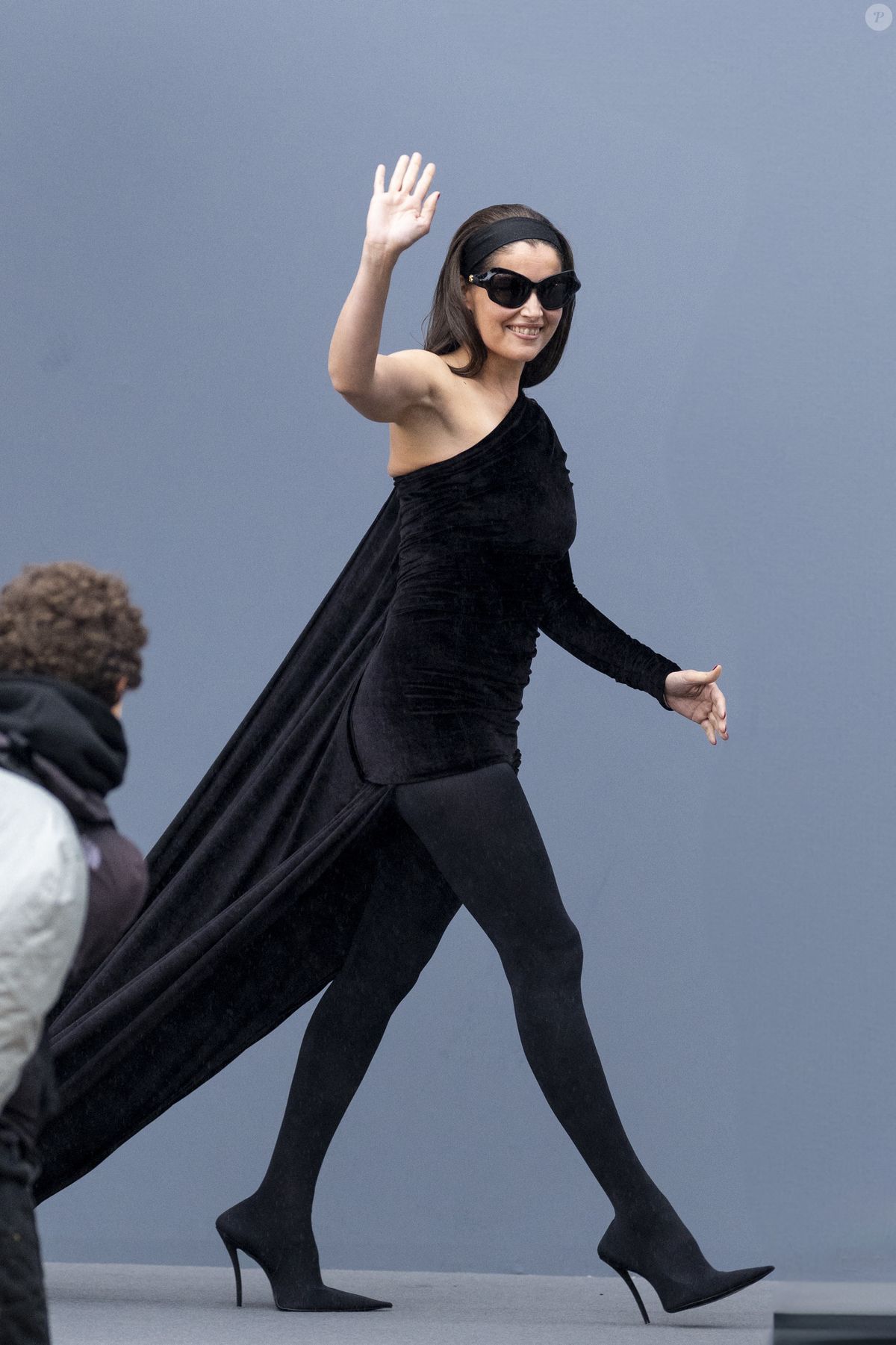 Photo : Laetitia Casta - Arrivées au défilé de mode féminine Balenciaga ...