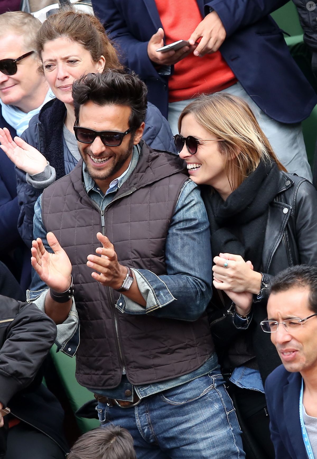 Photo : Maxim Nucci (Yodelice) et sa compagne Isabelle Ithurburu dans ...