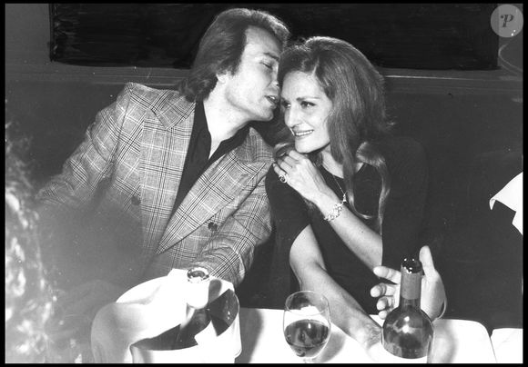 Photo : Archives - Dalida et son ex-compagnon Richard Chanfray dit "Le ...