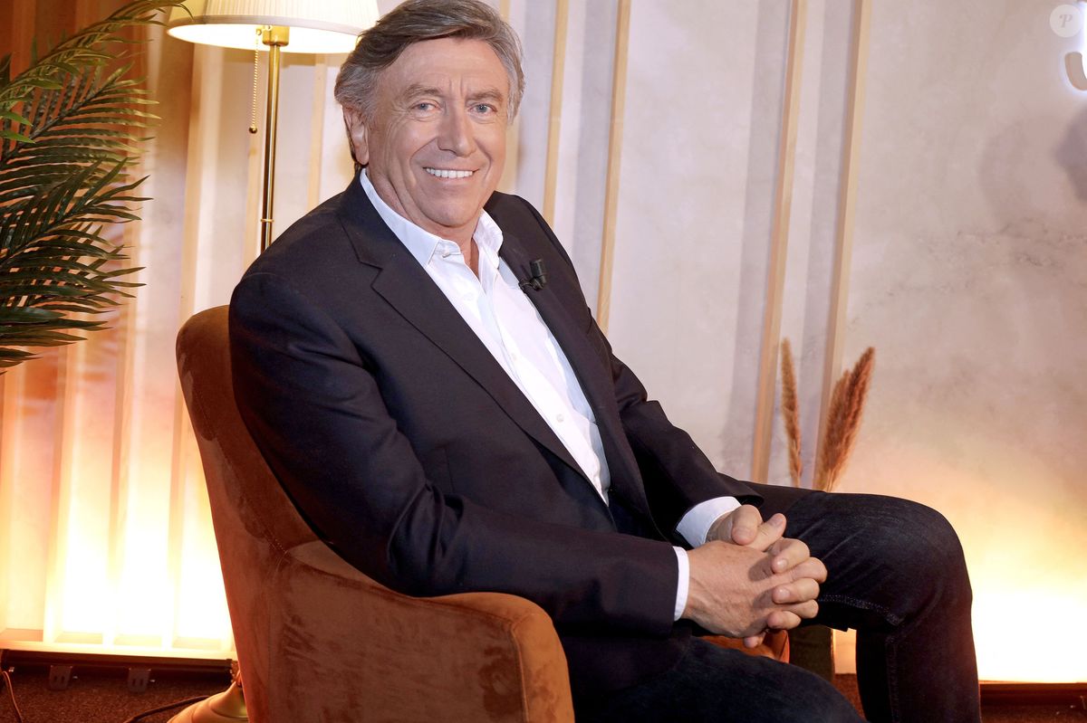 Photo : Jacques Legros lors de l'enregistrement de l'émission "Chez ...