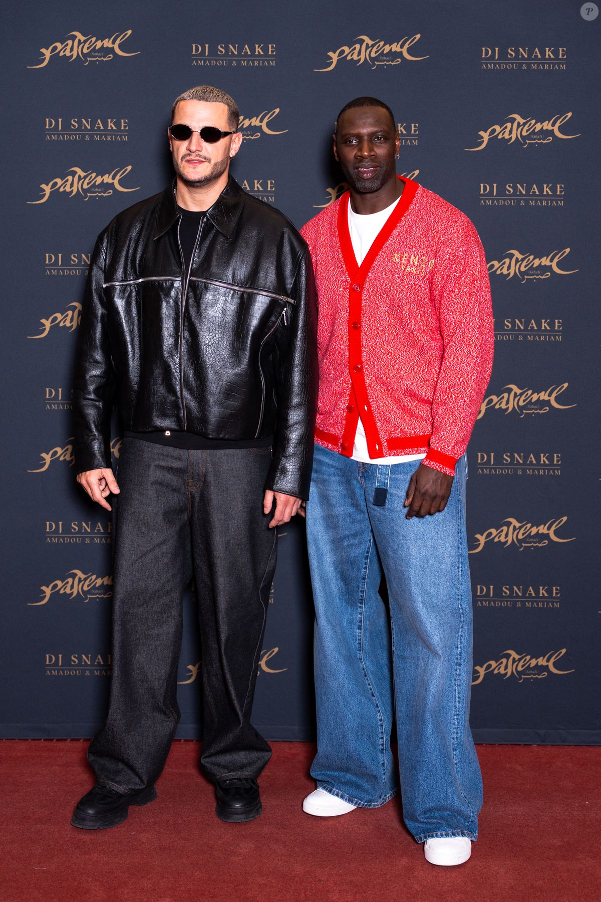 Photo : DJ Snake et Omar Sy à la présentation du court métrage DJ Snake ...
