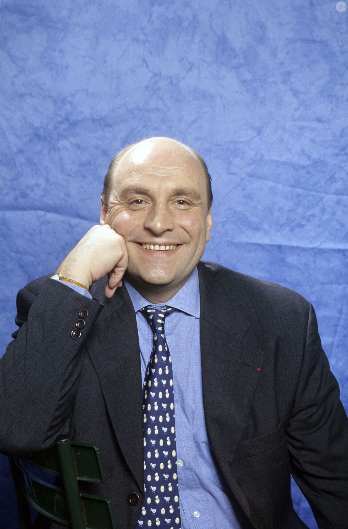 Photo : Bernard Loiseau séance studio en avril 1998. Photo by APS ...