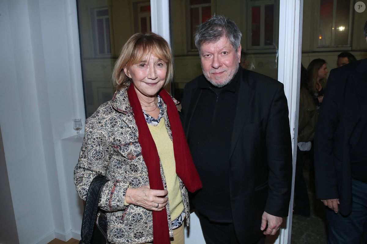 Photo : Marie-Anne Chazel et Régis Laspalès - Cocktail à la suite de la ...