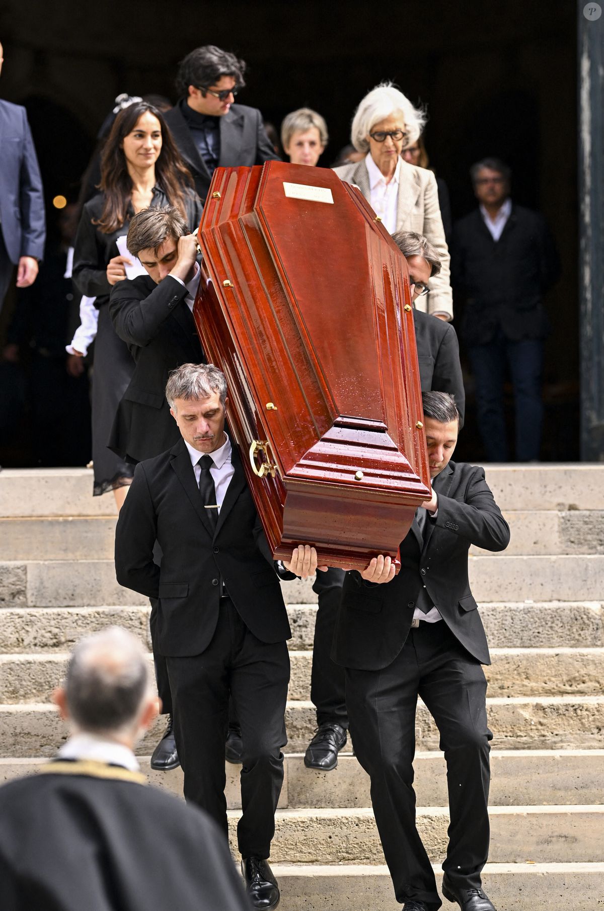 Photo : Obsèques de Jacques Bertin en l'église Saint-Roch à Paris le 28 ...