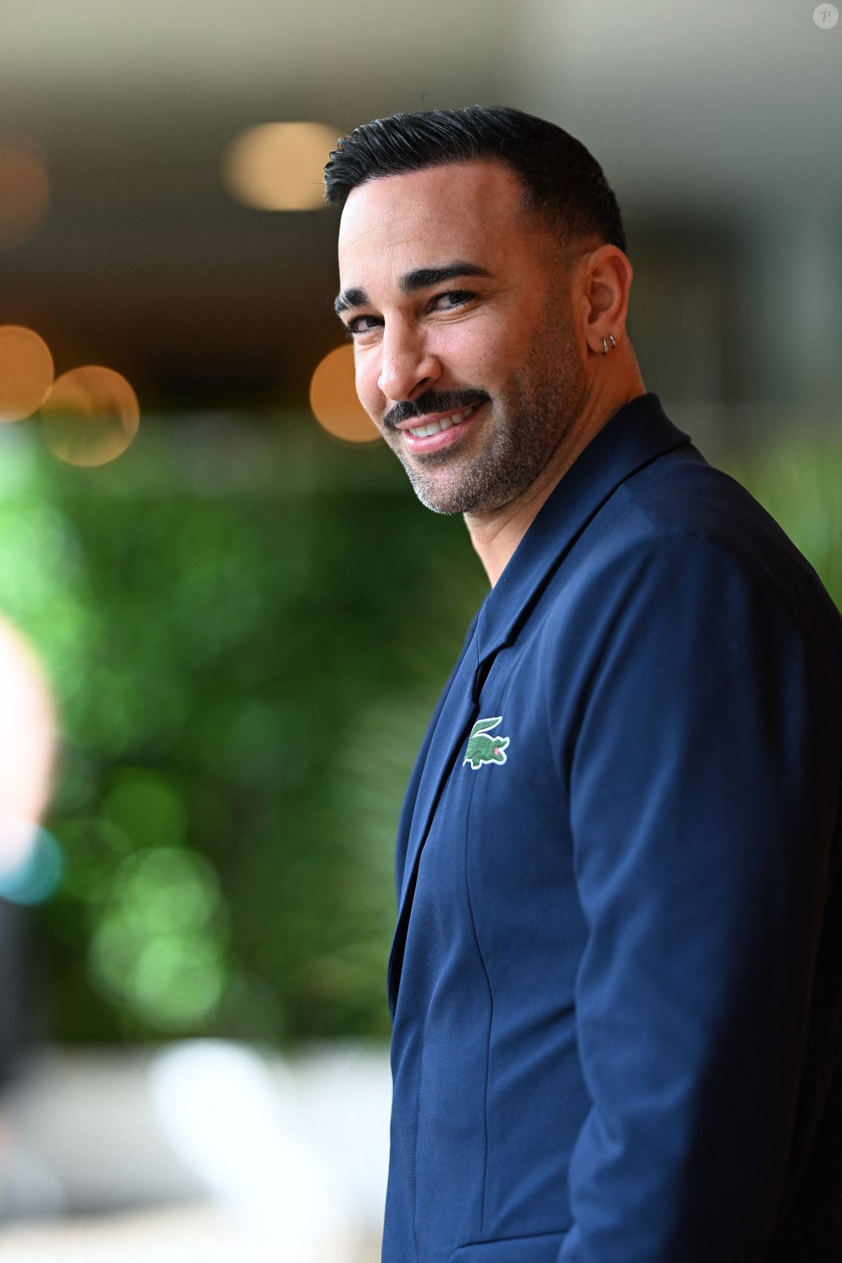 Photo : Adil Rami au Village de Roland Garros le 01 juin 2025 à Paris ...