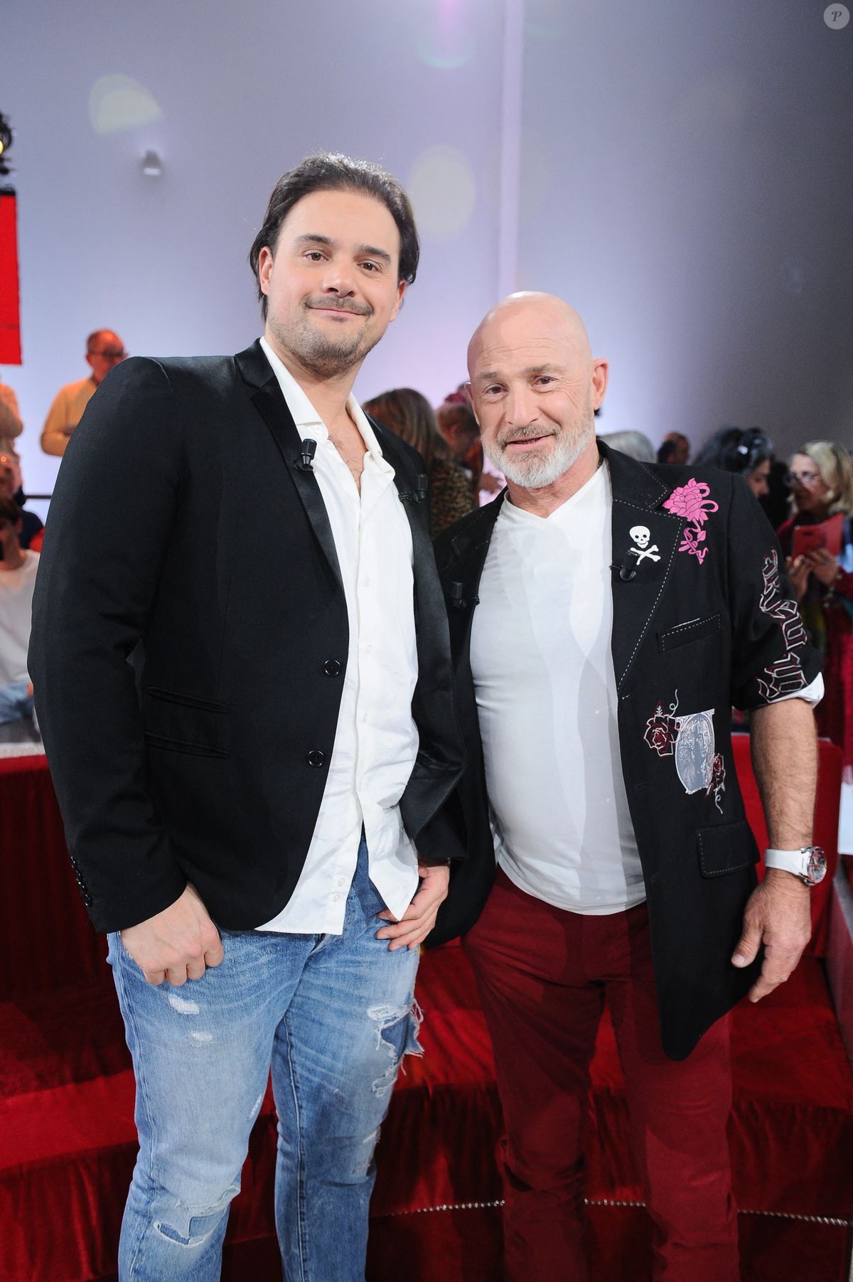 Photo : Exclusif - Vincent Lagaf et son fils Robin Rouil ...