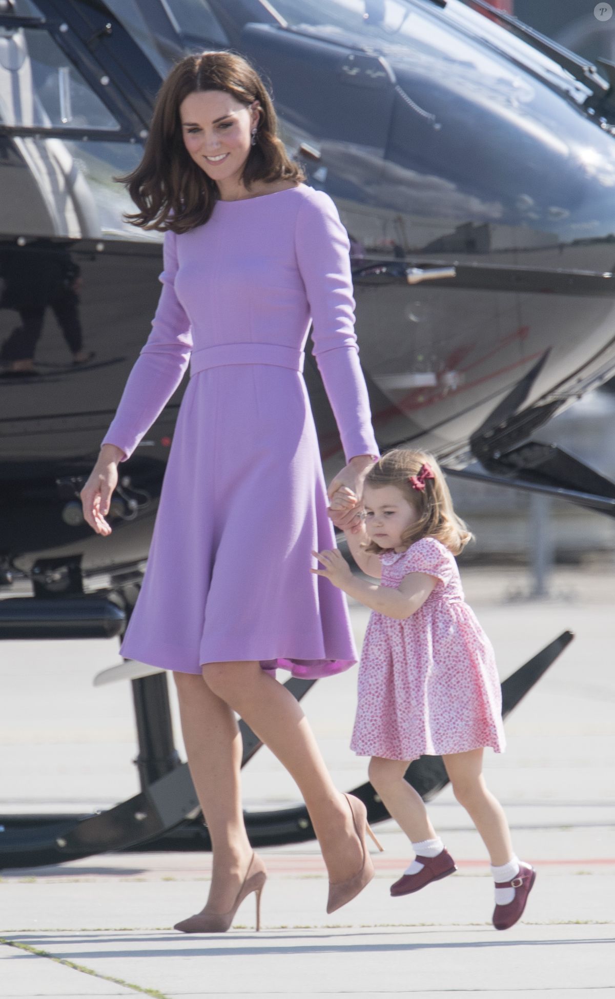 Photo : Catherine Kate Middleton, duchesse de Cambridge et sa fille la ...