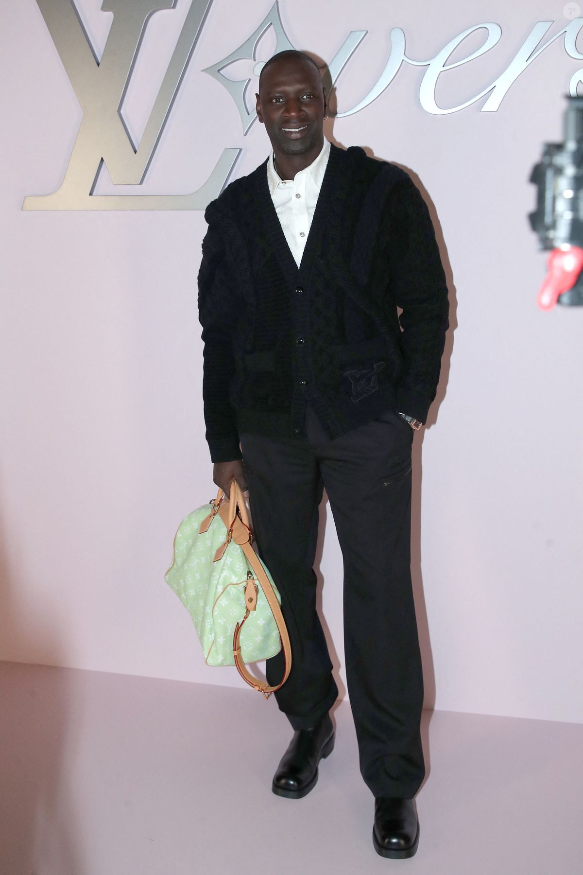 Photo : Omar Sy, qui figure au casting du film "Police" ce lundi soir ...