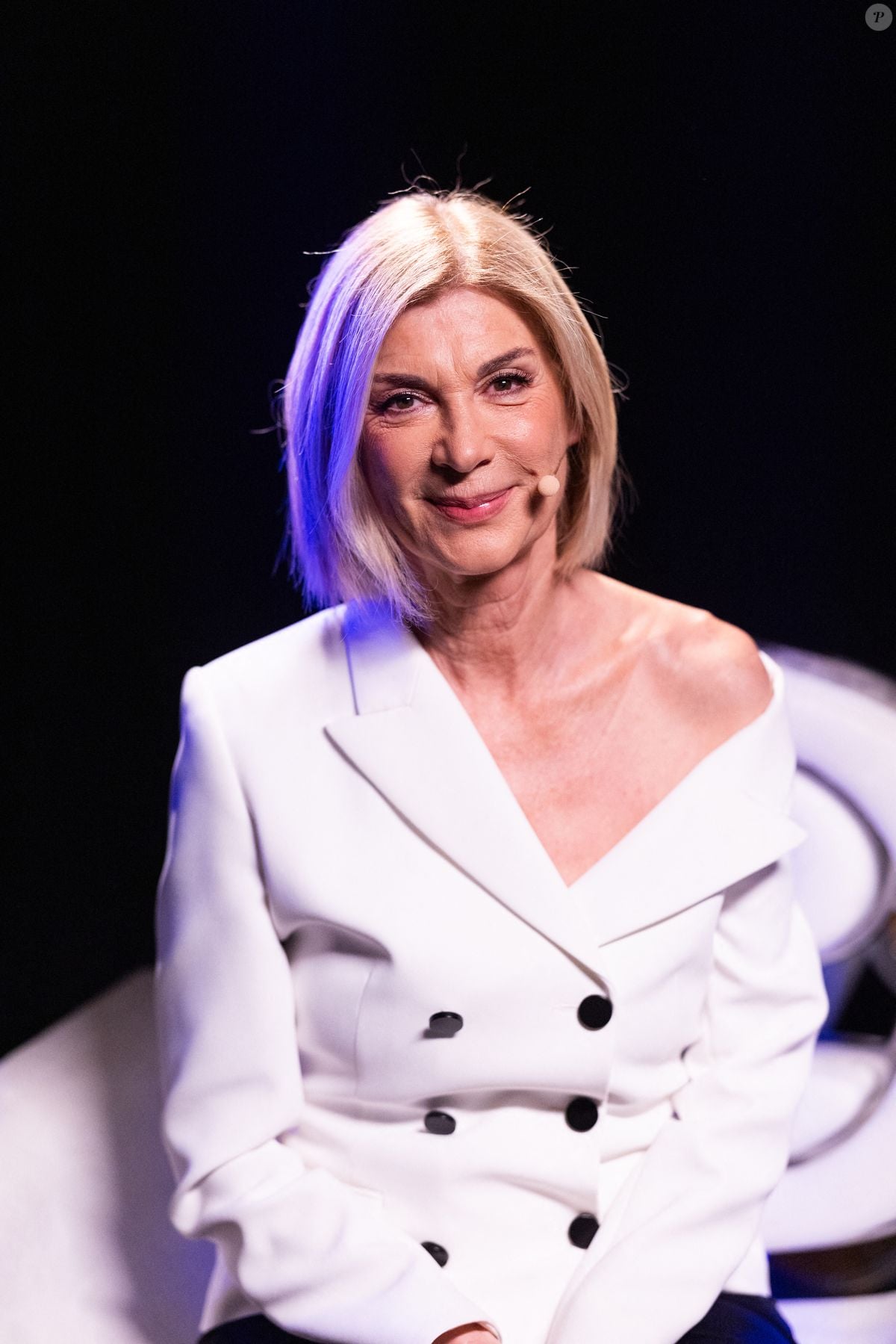 Photo : Exclusif - Michele Laroque lors de l'enregistrement de l ...