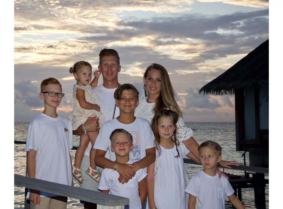 Photo : Camille avec son ex mari Nicolas Santoro et leurs enfants ...